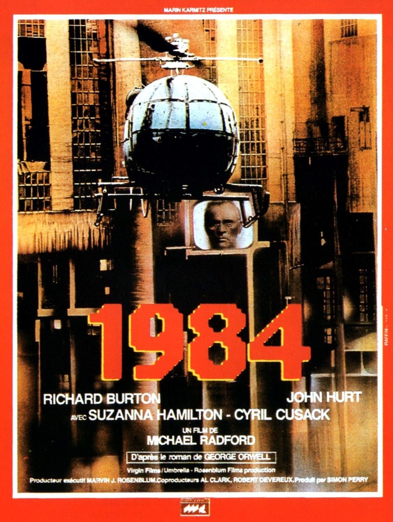 Film 1984 - Fiche cinéma - Avis cinéphile